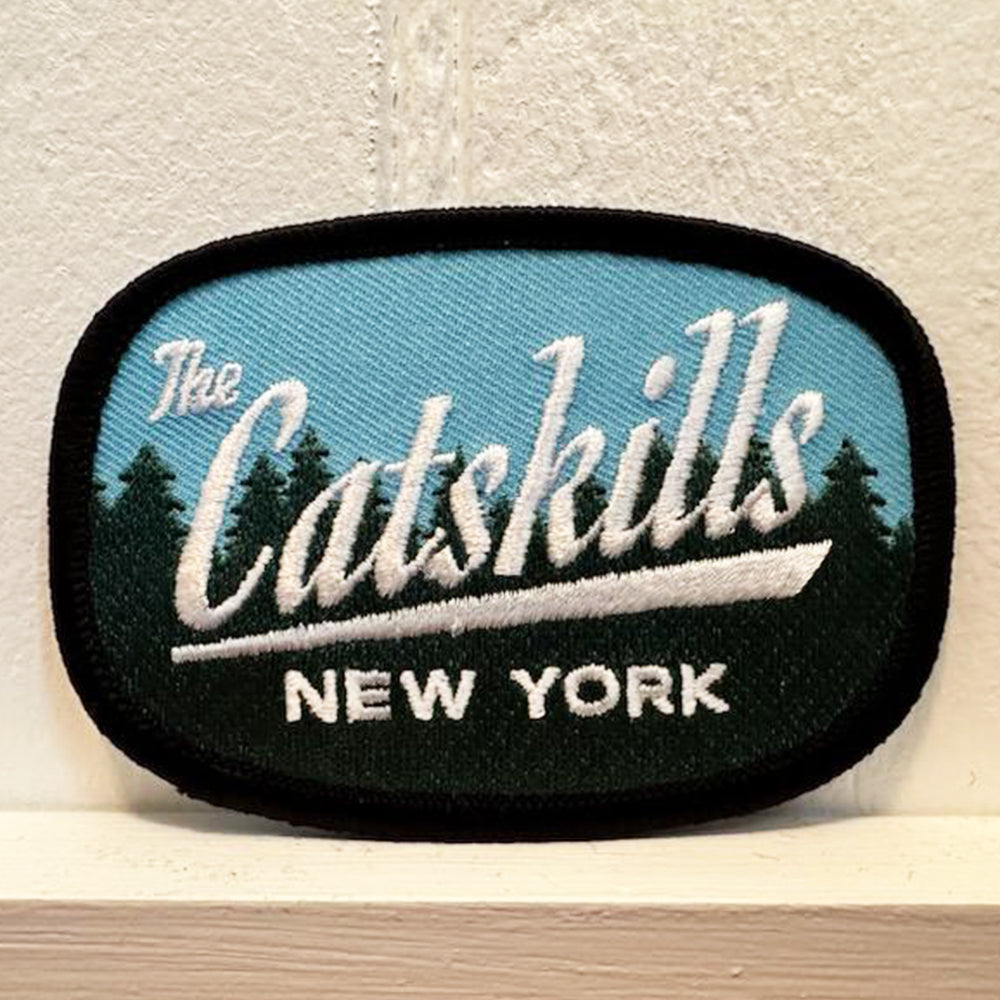 Catskills Embroidered Patch - Catskill Mountains New York Patch – Merry ...